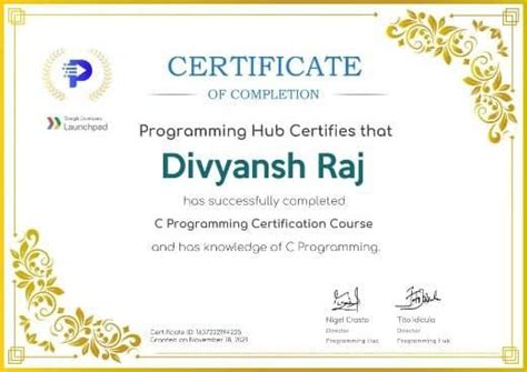 divyansh raj kharga on linkedin cprogramming programminghub