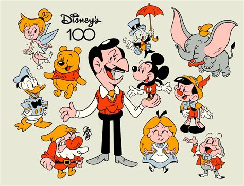 익스트림무비 디즈니 100주년 기념 원스 어폰 어 스튜디오 캐릭터 단체샷 고화질 3800x 기념 팬아트 모음 테마파크 퍼레이드 풍경들