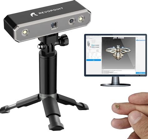 Revopoint Mini 3d Scanner High Precision Scanner With Dual Camera Blue Light Up To