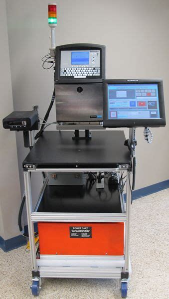 Power Cart With Hmp 1510 On Automation Plus Inc