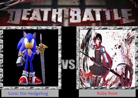 Sonic The Hedgehog Vs Ruby Rose By Icelance669 On Deviantart