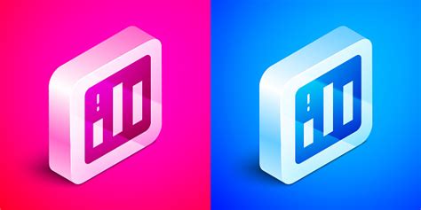 분홍색과 파란색 배경에 격리 된 등색 원형 차트 인포 그래픽 아이콘 다이어그램 차트 기호입니다 실버 스퀘어 버튼 벡터 0명에