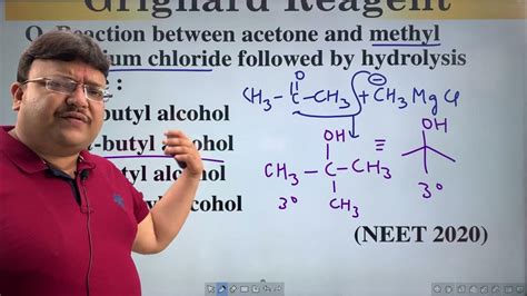 Lecture Pyqs On Grignard Reagent Youtube