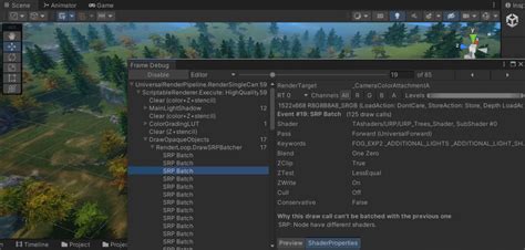 optimizing the midcore increasing fps using srp batcher