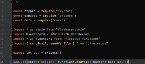 Running Functions Config Under Emulator Returns A Proxy Not My