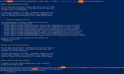 Terragrunt Posting Error Not Sure How To Solve · Gruntwork Io · Discussion 608 · Github