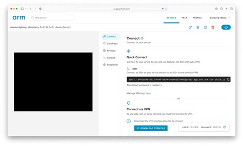 matter development ble commissioning and wi fi using arm virtual