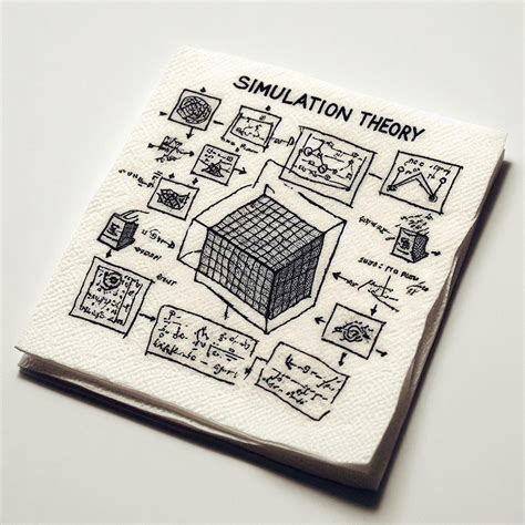 simulation theory napkin sketch thread r aiart