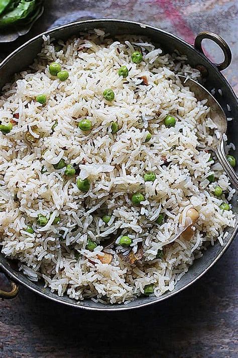 Peas Pulao Matar Pulao Cook Click N Devour