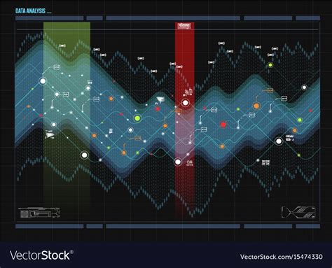 Data Analysis Visualization Visual Royalty Free Vector Image