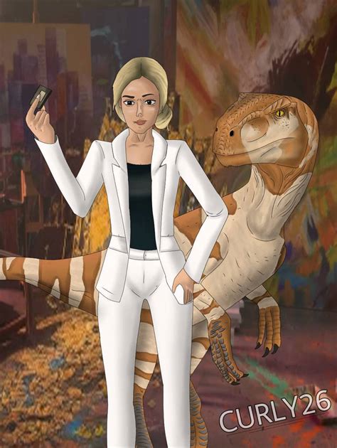 Soyona Santos And Red The Atrociraptor By Curlyyy26 On Deviantart