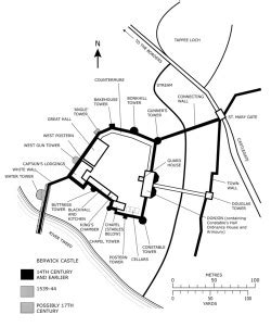 Berwick Castle Part I Structure Berwicktimelines On Tumblr
