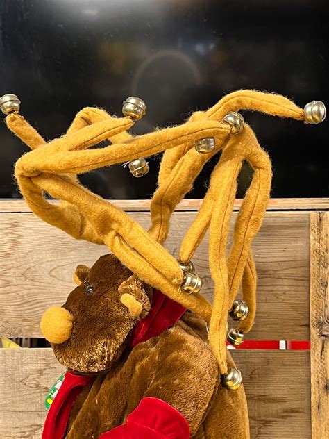 Dancing Reindeer Dance Vintage Christmas Xmas Plush Collectible