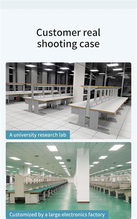 Portable Workbench Assembly Production Line Esd Workbench Industrial