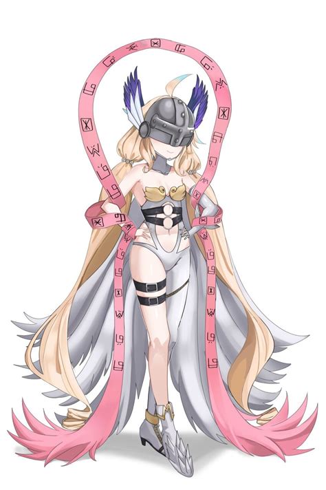 Danndaff Angewomon Enna Alouette Digimon Ethyria Nijisanji