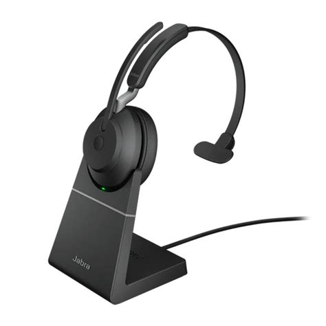 Jabra Evolve Uc Mono Bluetooth Headset Usb C Dongle Charging Stand Mwave