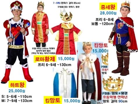 의상대여 왕 왕자 기사 신하 황제 황후 공주 왕비 임금동양 중전 내시 문관 상궁 나인 연극의상대여 네이버 블로그