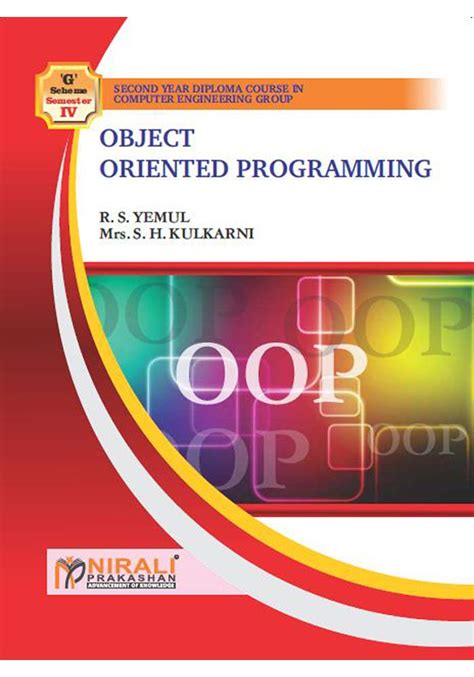 Object Oriented Programming Ebook Rajesh S Yemul Mrs Sanjivani H Kulkarni