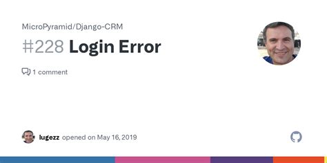 Login Error Issue MicroPyramid Django CRM GitHub