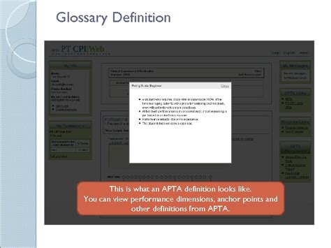 Getting Started In PT CPI Web A Babe