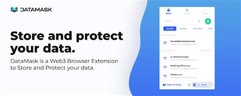 Datamask The First Web3 Data Wallet For Data Protection Datamask The First Web3 Data Wallet For Data Protection