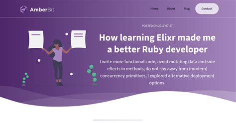 How Learning Elixr Made Me A Better Ruby Developer Amberbit Sp Z O O