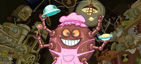 Robot Nanny 1 Iron Nanny By Alexbirj On Deviantart