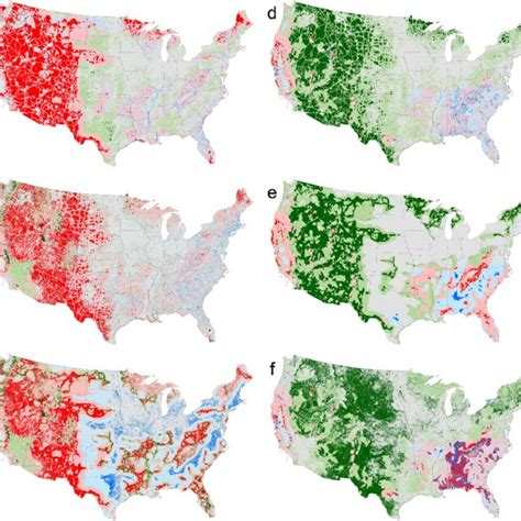 Bivariate Maps Showing Pairwise Relationships Between Indices Of A