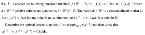 Solved Ex 5 Consider The Following Quadratic Function