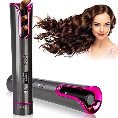 Ondulator De Par Automat Oxee Pentru Bucle Lejere Naturale Si Rapide Portabil Fara Fir