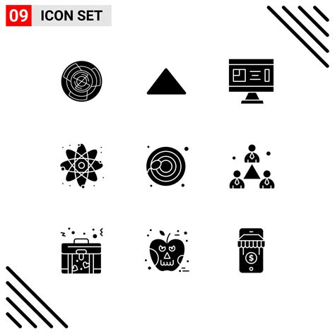 Set Of 9 Modern Ui Icons Symbols Signs For React Planning Up Design