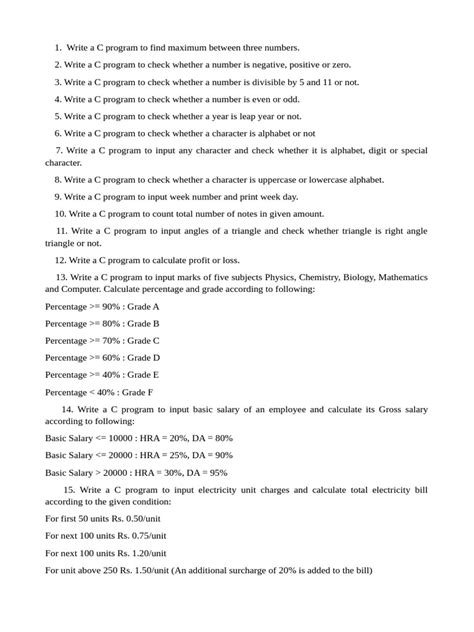 Ifelse Practice Programs 2 Pdf
