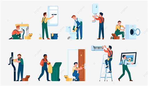 수리 노동자 노동자 집 개조 잡역부 혁신 죽이다 Png 일러스트 및 벡터 에 대한 무료 다운로드 Pngtree