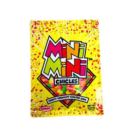 Mini Mini Chicles Fruit Gum Sweet Escapes