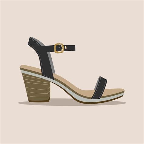 Premium Vector A Flat Vector Of A Womans Pair Of Shoes Is Realistic