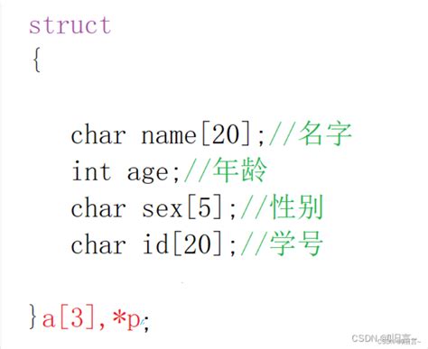 深入理解c语言中的结构体、内存对齐与枚举、联合 Csdn博客