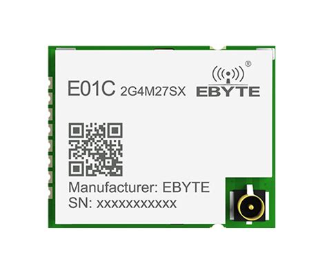 E01c 2g4m27sx Si24r1 Spi Soc Uart Module
