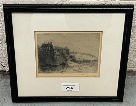 James Ulric Walmsley Robin Hoods Bay Monochrome Mutualart
