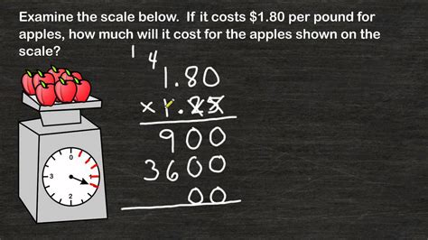 Word Problems Multiplying Decimals Worksheets Library