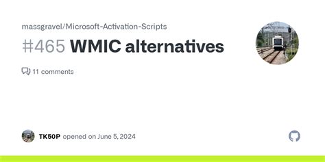 Wmic Alternatives · Issue 465 · Massgravel Microsoft Activation Scripts · Github