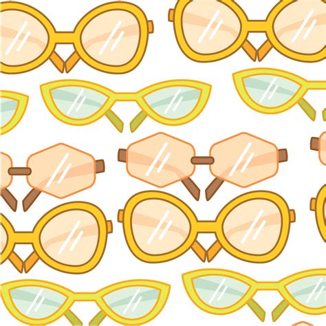 Trending Sunglasses Pattern Background Vector Illustration 34616704