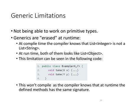 generics lambdas reflections ppt download