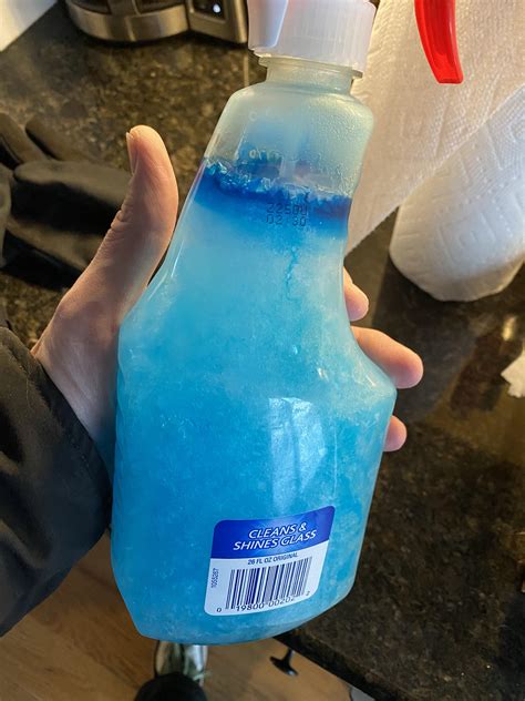 Window Cleaner Froze And All The Coloring Migrated To The Top R