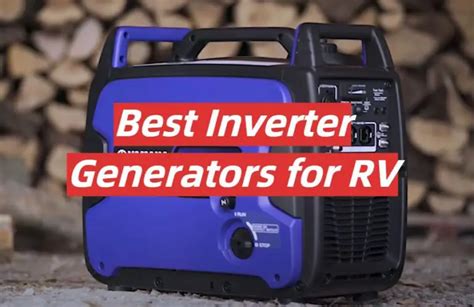 Top Best Inverter Generators For RV Review RVProfy
