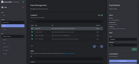 GitHub Synzen MonitoRSS Web A Control Panel For The News Delivering MonitoRSS Formerly Known