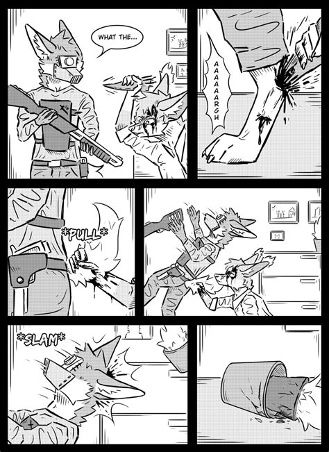 Rule 34 Absurd Res Ambiguous Gender Anthro Attack Black And White