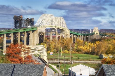 International Bridge Sault Ste Marie Michigan The Sault Flickr