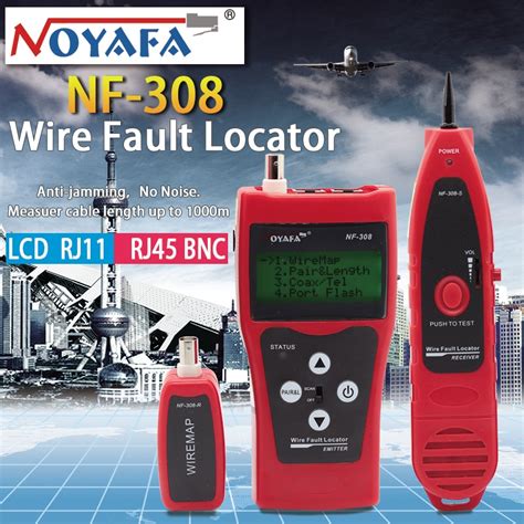 Noyafa Nf 308 Network Monitoring Cable Tester Lcd Grandado