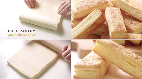 퍼프 페이스트리 반죽에서 굽기까지 Youtube
