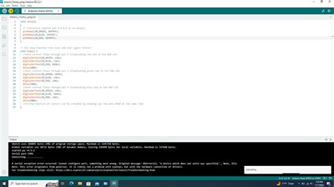 Upload Using Programmer Fails A Device Which Does Not Exist Was